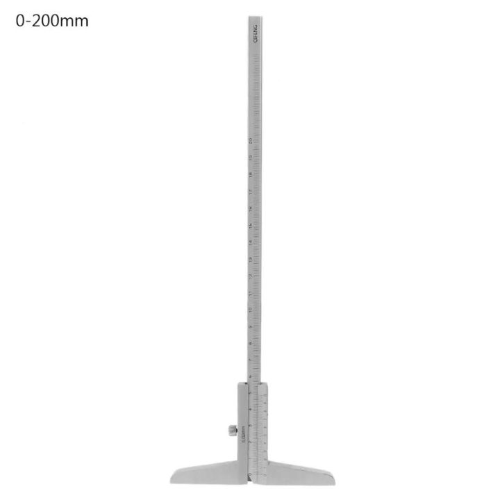 0-150mm 200mm 300mm Depth Vernier Caliper 0.02mm Accuracy Depth Gauge ...