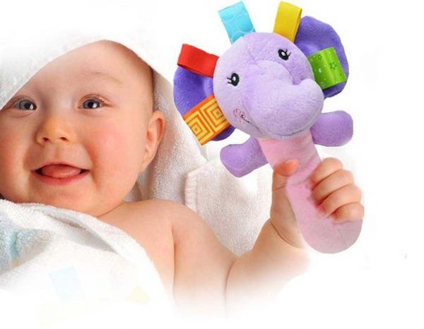 Soft Toy Rattle With Sound | Daraz.lk
