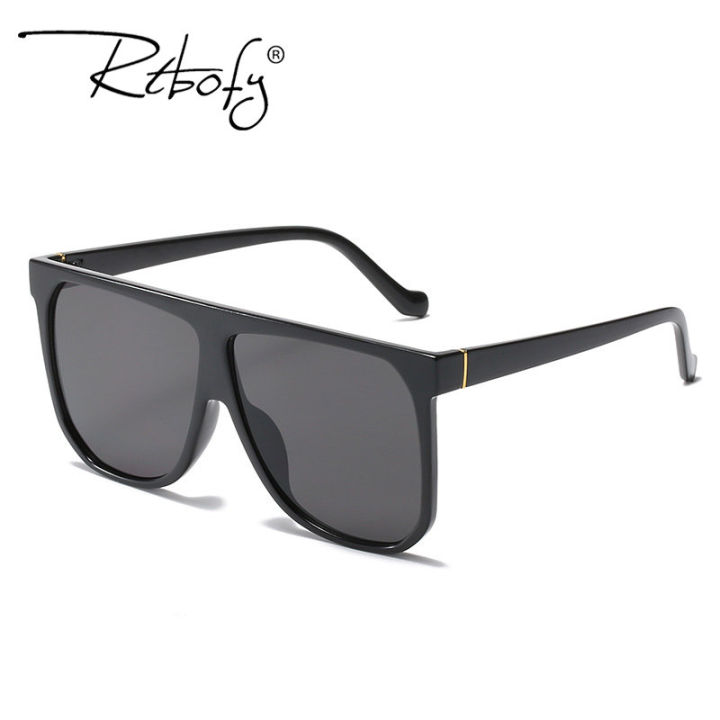 New Fashion Large Frame Sunglasses Multi-colored Large Rim Glasses ...