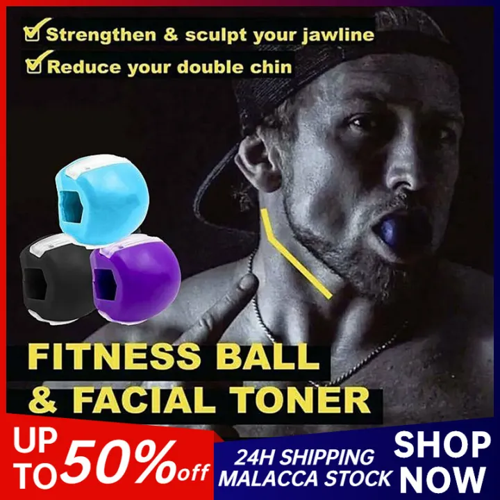 Chew Ball Jaw Training Exerciser Double Chin Reducer Eliminator for ...