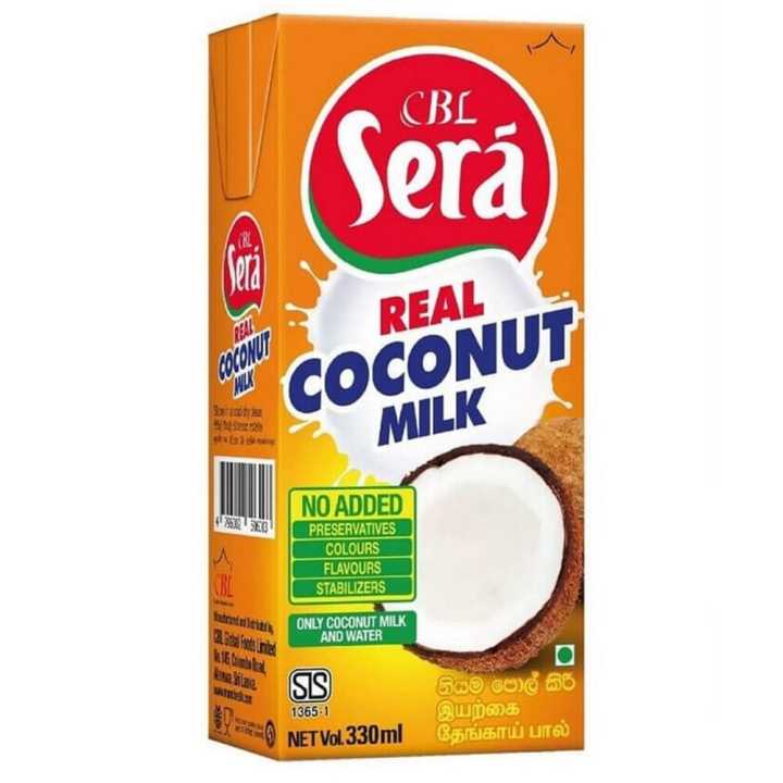 Sera Real Coconut Milk 330Ml | Daraz.lk