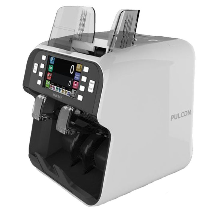 Cash Counting Machine - Double Pocket Multi Currency Mix Value EE7 ...