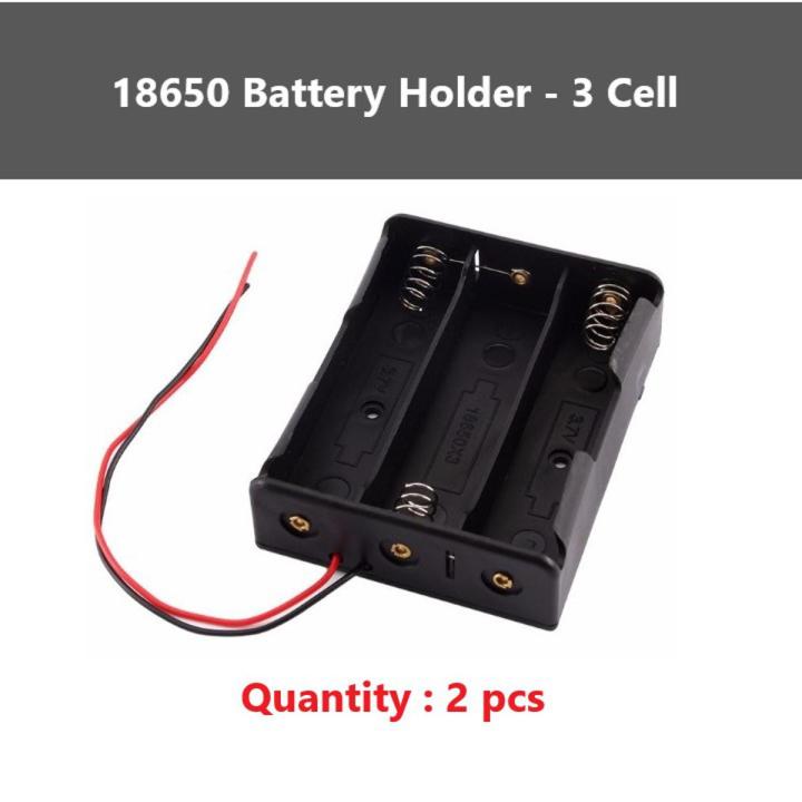 2 pcs of Li-Ion 3.7V 18650 3-Cell Holder | Daraz.lk