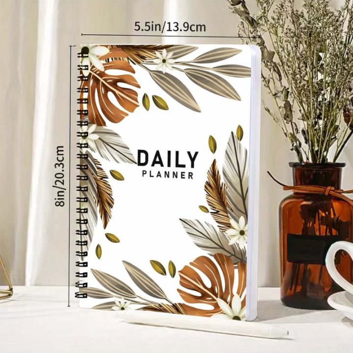 Daily Planner List Tasks mportant Time Management and Meal Plan ...