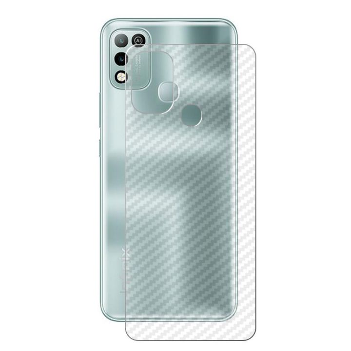 Carbon fibre back sticker for INFINIX hot 9 play / hot 10 / hot 10 play ...