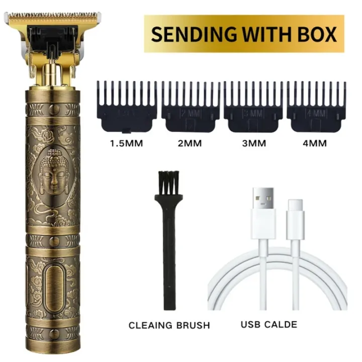 New style PROFESSIONAL VINTAGE DRAGON STYLE TRIMMER FOR MEN T9 HAIR ...