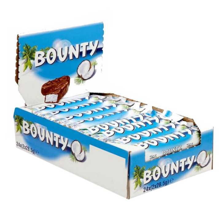 Bounty Chocolate Twin Bar 57G X 24Pcs Bulk | Daraz.lk