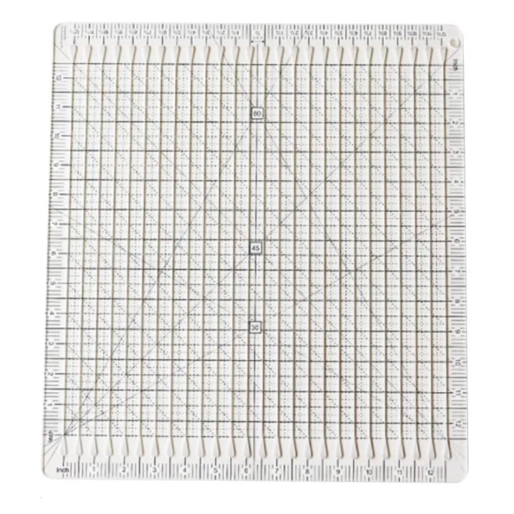 Quilting Ruler Rack HAPINARY Wooden Ruler Organizer - Quilt Sewing ...