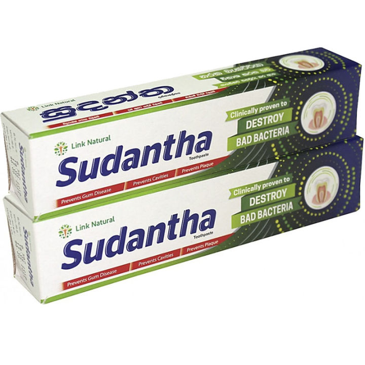 Sudantha Toothpaste 80g Double Pack | Daraz.lk
