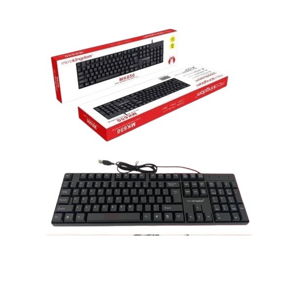 MicroKingdom MK650 Wired Keyboard | Daraz.lk