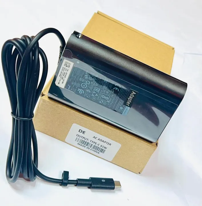 DELL Laptop Power Adapter New 65W Type-C Pin Charger | Daraz.lk