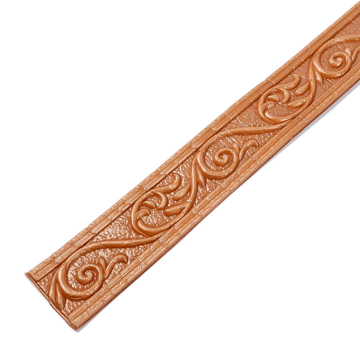 3D Foam Wall Stickers Self Adhesive Waterproof Baseboard Wallpaper ...