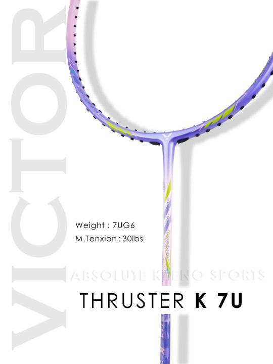 VICTOR Thruster K 7U Badminton Racket | Daraz.lk