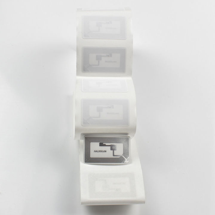 10Pcs/Lot 40*25mm 13.56Mhz ISO14443A NFC 213 Sticker Tag Adhesive ...
