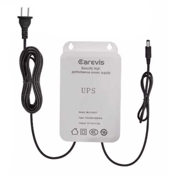 12V-2A Uninterruptible Power Supply for WiFi, Router, Modem, Security ...