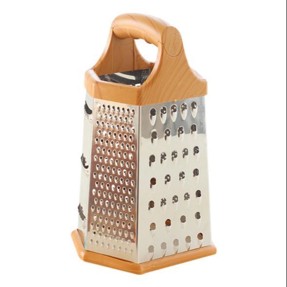 Kitchen Stainless Steel 6- Sides Grater Shredder for Vegetables and ...