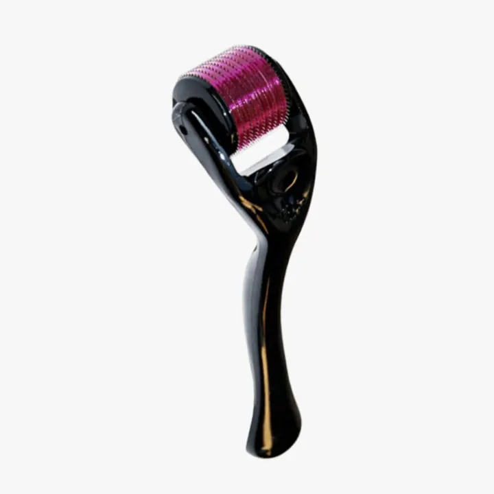Derma roller with 540 titanium needle for face and hair growth | Daraz.lk