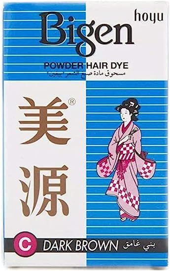Bigen Powder Hair Dye (Dark Brown C, 6g) | Daraz.lk