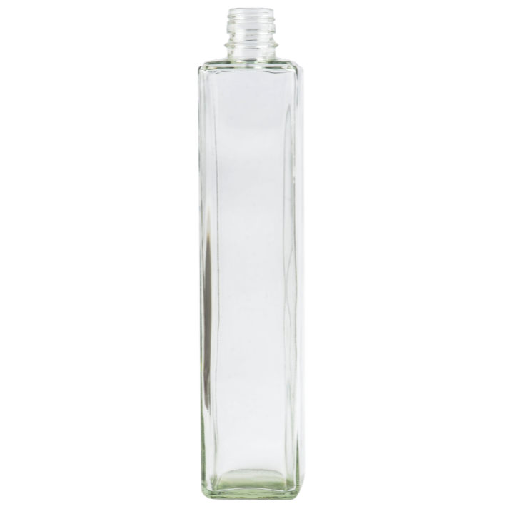750ml Glass Square Shape Bottle For Office School, Office, Home ...