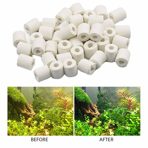 Ceramic Rings Aquarium Fish Tank Filter Material Biological Filter ...