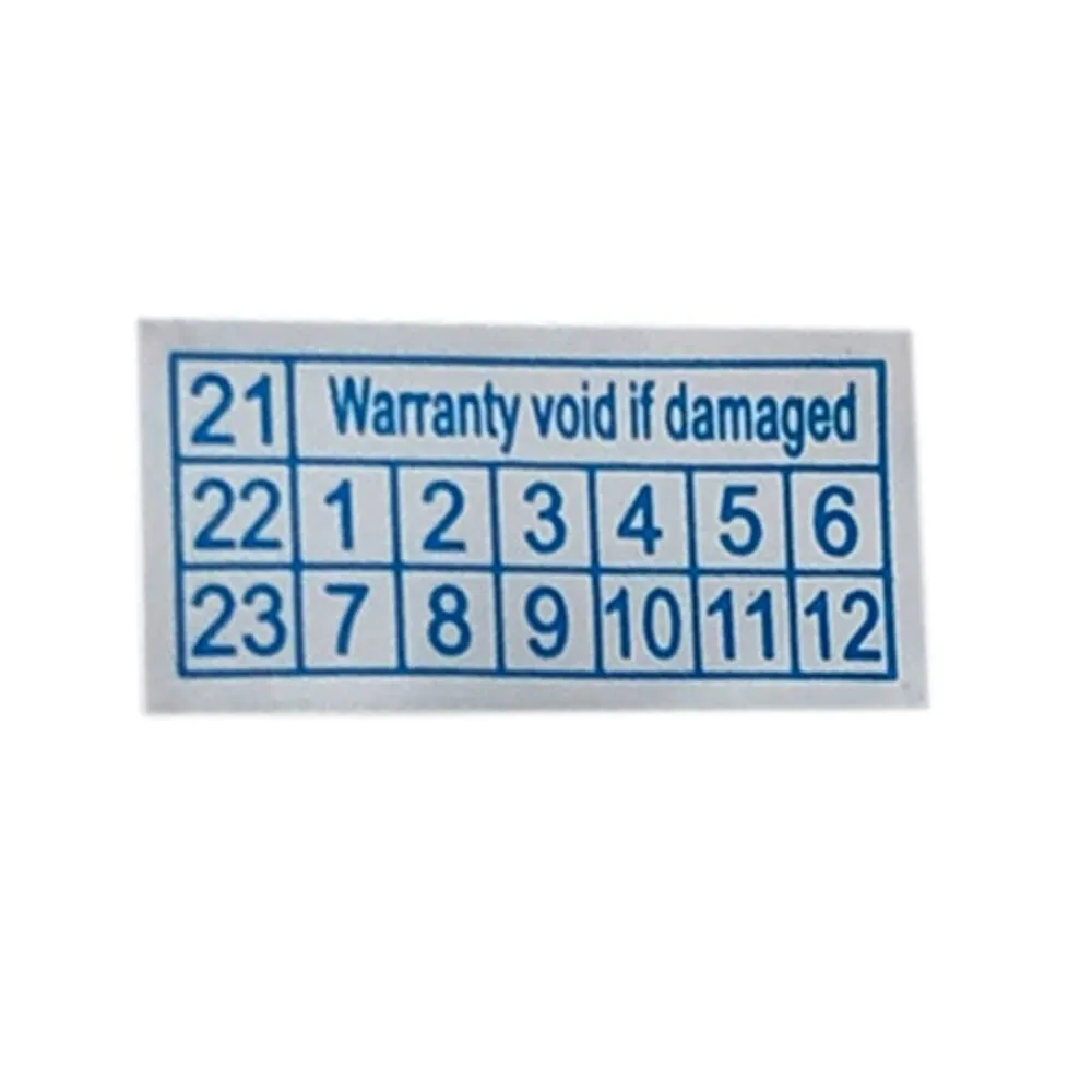 200pcs Warranty Damaged Protection Security Label Sticker Seal Fragile ...