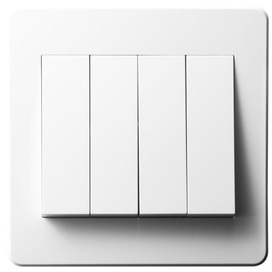 4 Gang Switch White Dimo Lumin Warranty Lifetime | Daraz.lk