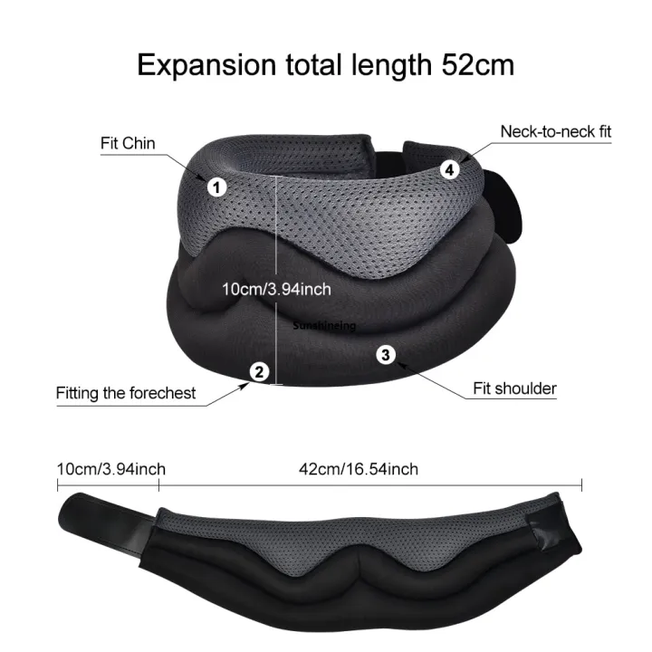 Pillow Shape Stretcher Brace U Pain Relief Neck Support Posture ...