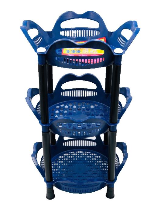 Plastic Rack 3 Layer / Vegetable Rack / Kitchen rack/ food Rack | Daraz.lk