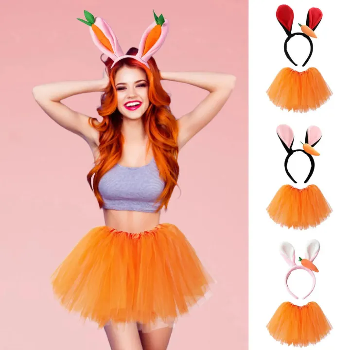 Cute Easter Bunny Costume Dress-up Adorable Festive Bunny Cosplay ...