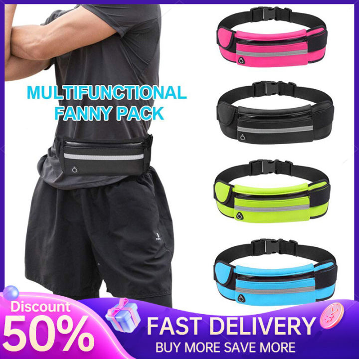 Sports Waist Bag Fitness Running Bag For Men women 6.5Inch Phone ...