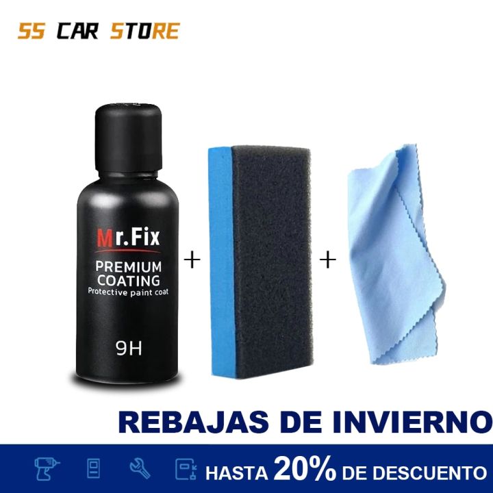 【30ml】 Mr Fix 9H Paint Care Polish Liquid Glass Ceramic Coat Anti-scratch Auto Detailing Super ...