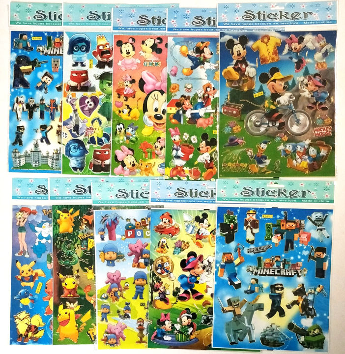 2 pcs A4 Colourful Stickers | Daraz.lk