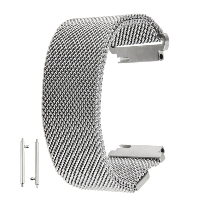 Watch Strap 18mm Magnetic Milanese Loop Stainless Steel Magnet Closure ...