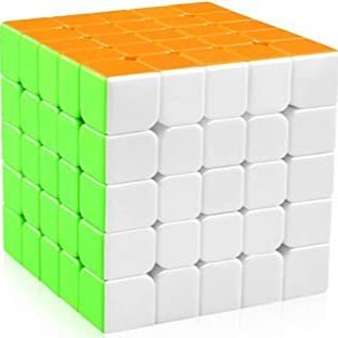 Magic Cube 5x5 High Speed Stickerless Cube Puzzle Game Toys (5x5 Cube ...