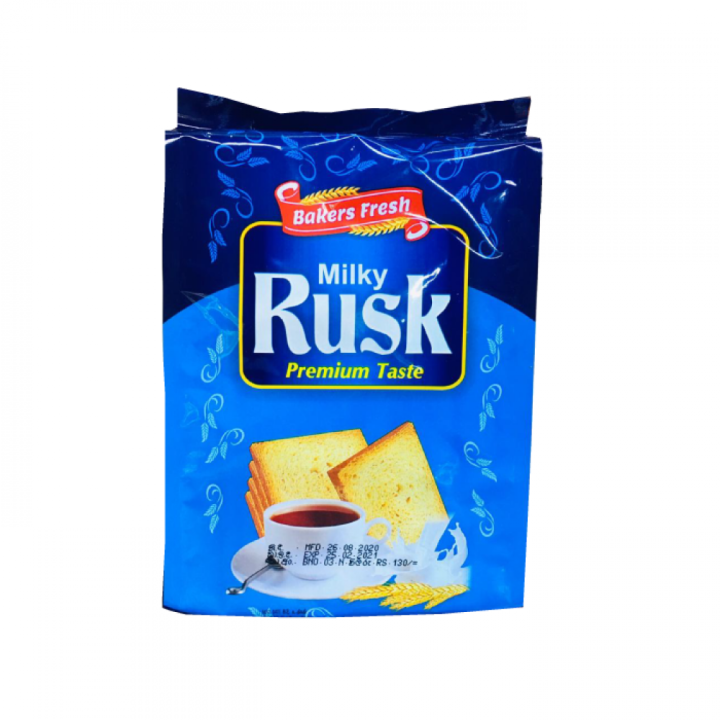 Milk Rusk Biscuit Bakersfresh Tea Time Baked Biscuit 200g | Daraz.lk