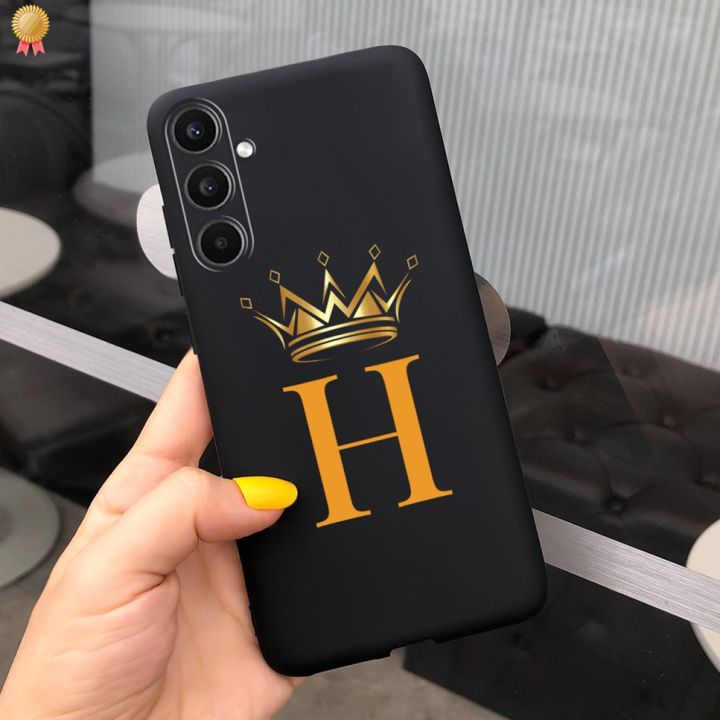 NEW For Samsung Galaxy A15 A 15 4G Case Luxury Cute 26 Letters Flowers ...