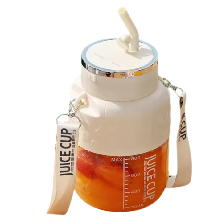 Wireless Portable Juicing Bucket Electric 800ml Cup Fresh Fruit Juicer ...