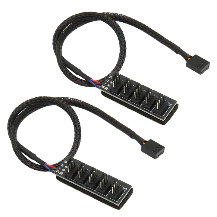 PC Fan Hub, PWM Fan Hub 2Pcs Durable 4 Pin for Computer | Daraz.lk