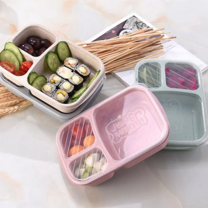 【HOT】 Silicone Portable Hermetic Lunch Box Food Storage Container ...