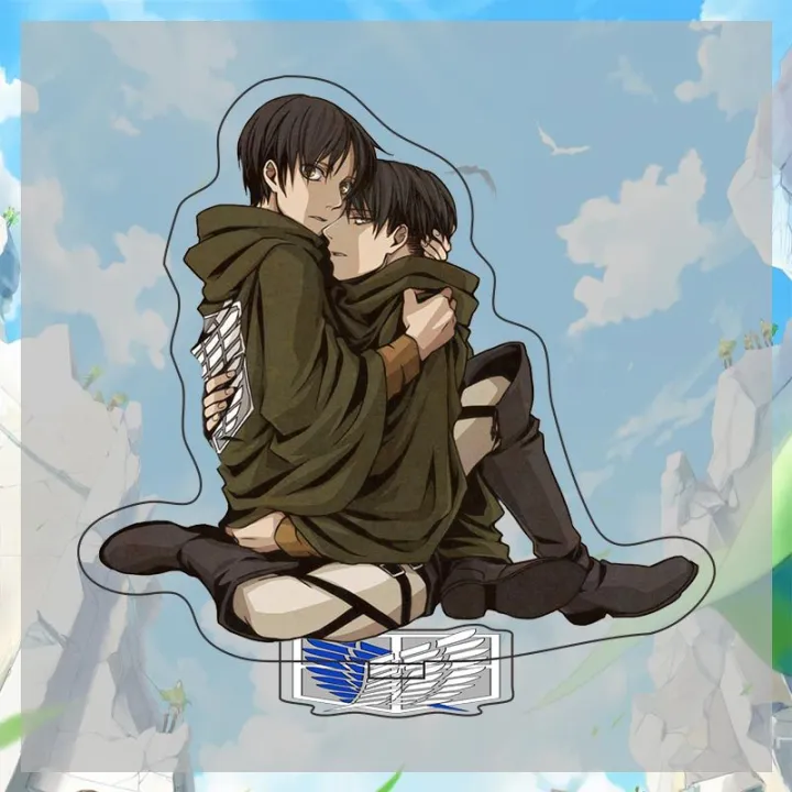 【DIV MALL】Anime Attack on Titan Acrylic Figure Stand Model Toy Levi ...