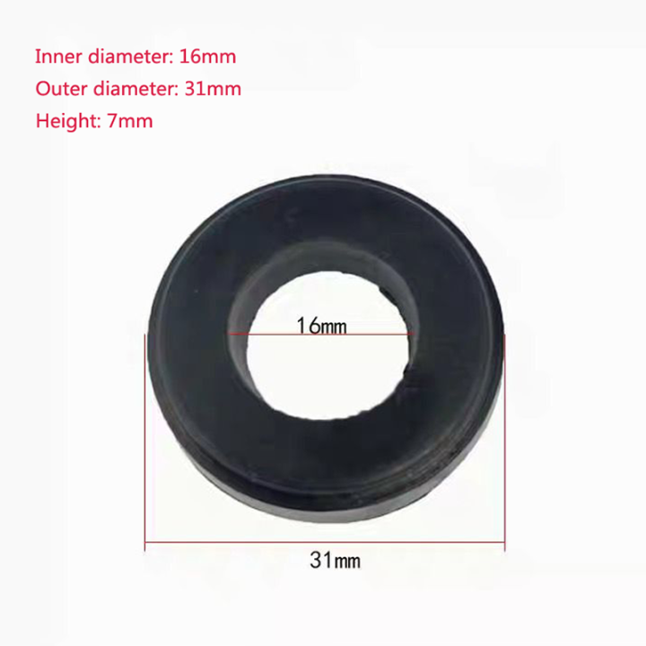 1x Horizontal 2t 3t Jack Big Bowl Seal Rubber Ring Seal Ring Black Bowl ...
