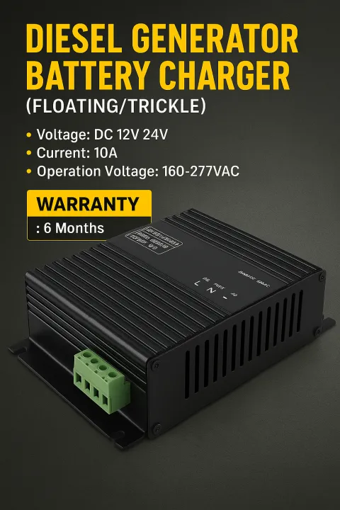 Diesel Generator (Genset) Battery Charger (Floating/Trickle ) | Daraz.lk