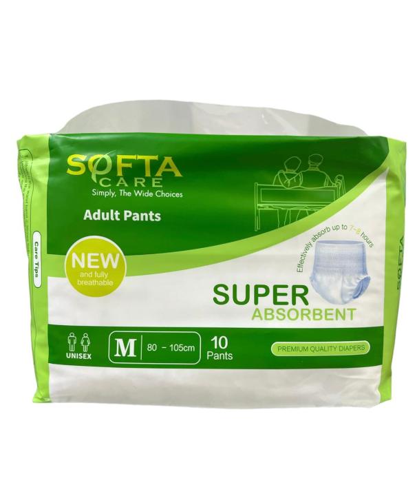 Softa care Adult Pants, 10’s Pack Medium | Daraz.lk