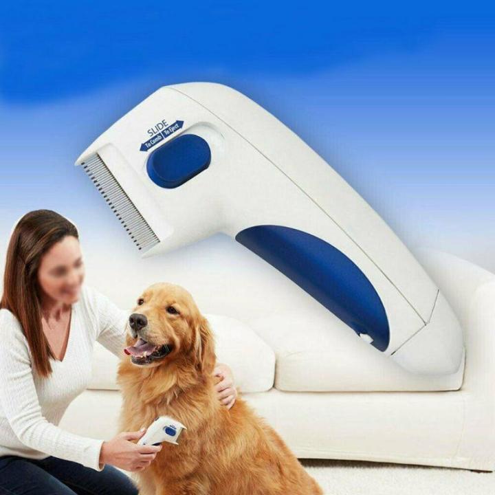 【Prime deal】 Electric Dog Combs Flea Lice Cleaner Anti Flea Dog ...