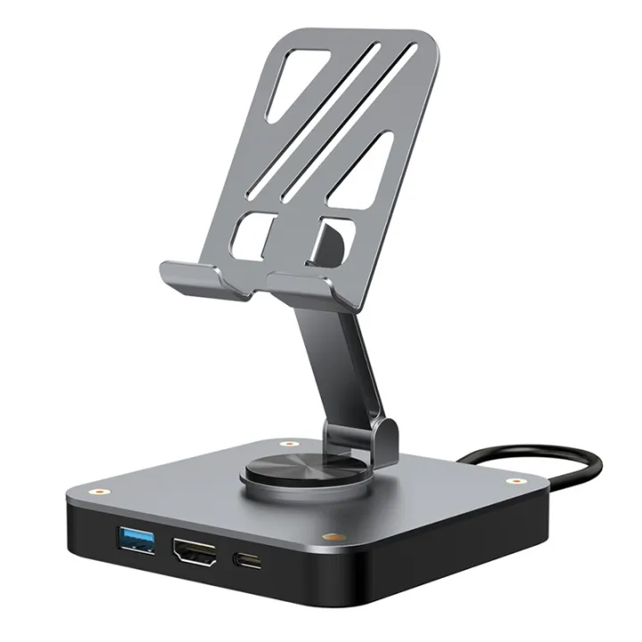 Aluminum Alloy Folding Rotating Stand Docking Station Game Switch ...
