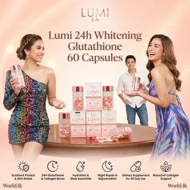 Authentic LUMI 60 CAPSULES (Original Lumi printed on capsules) 24H ...