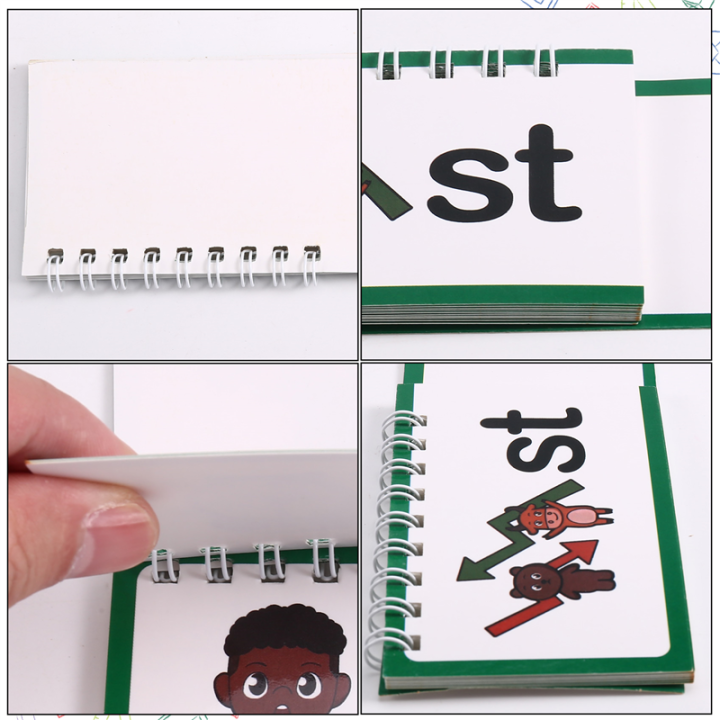 30 Read and Rhyme Flip Books Letter Sounds Flash Cards Sight Word Flash ...