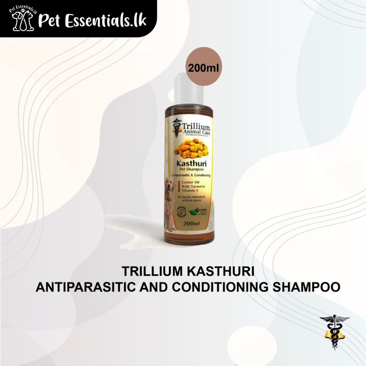 Trillium Kasthuri Antiparasitic & Conditioning Shampoo 200ml | Daraz.lk