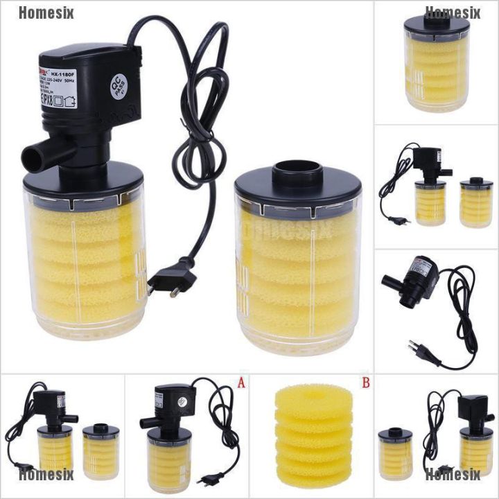 [HHMSI] Submersible Water Internal Filter Pump For Aquarium Fish Tank ...