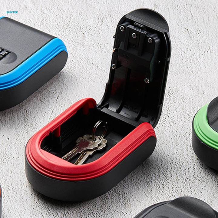 Key Lock Box Key Cabinet Organizer Lock Box Digital Wall Mounted Key ...